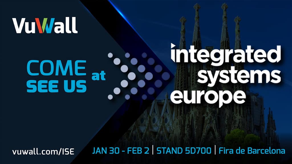 VuWall presenta los últimos avances en soluciones de videowall y KVM para C2 en ISE 2024 | VuWall
