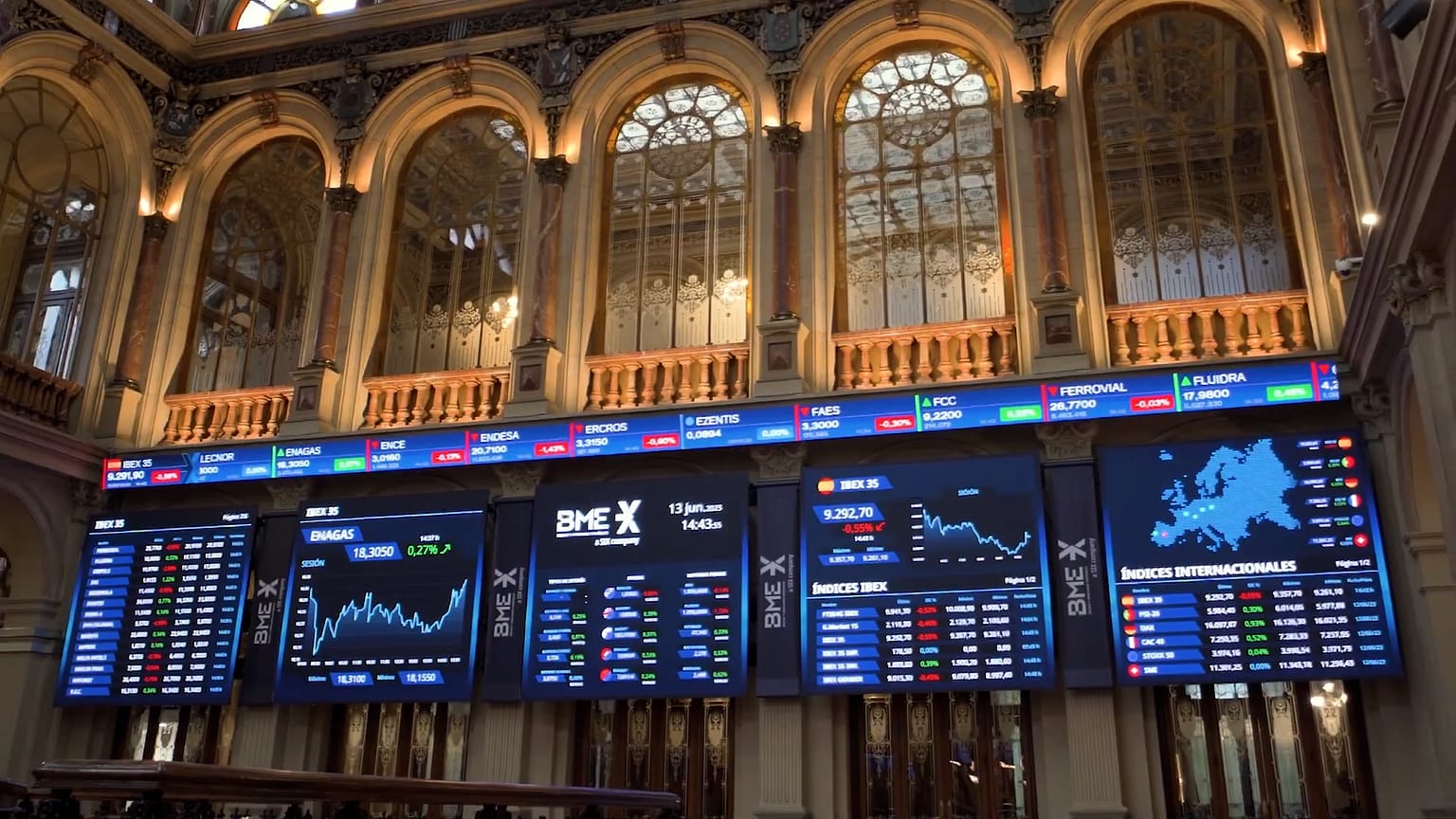 Case Study: Madrid Stock Exchange | VuWall