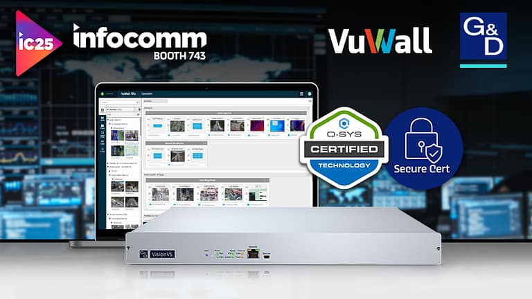VuWall and G&D to Unveil Joint Control Room Solution at InfoComm 2025 | VuWall