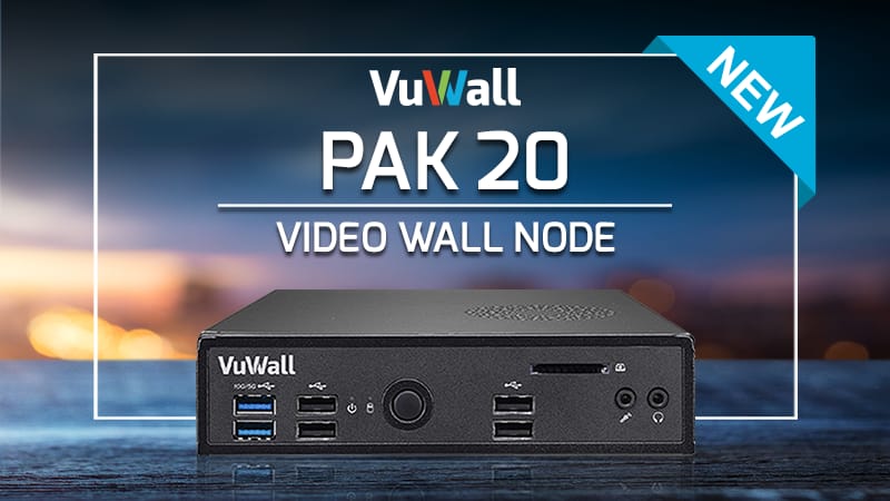 VuWall erweitert die PAK-Videowandknoten-Familie | VuWall