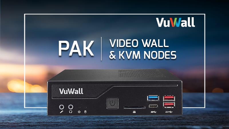 PAK 4K Video Wall Processor | Video Wall Controller | VuWall